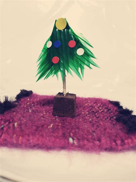 ひなたぼっこしよう！ バランでクリスマスツリーを作ろう