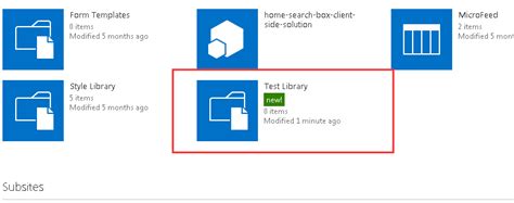 provisionnez une bibliothèque sharepoint avec des extensions spfx