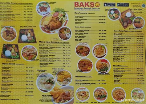 Selalu Diperbarui Menu Bakso Lapangan Tembak Senayan Klender