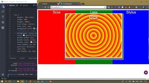radial gradient linear gradient css ში youtube