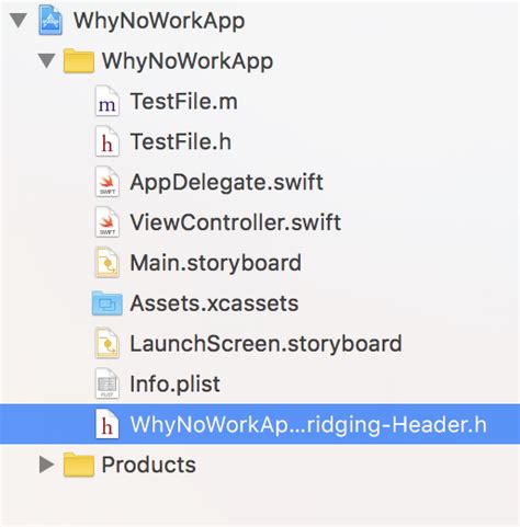 ios no such module error when using bridging header stack overflow