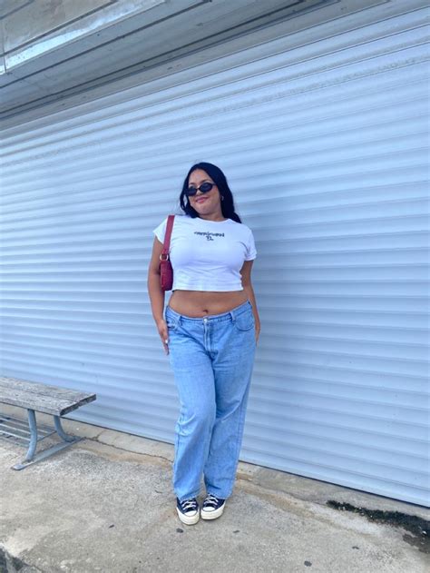 Plus Size Low Rise Inspo Plus Size Aesthetic Outfits Curvy Girl