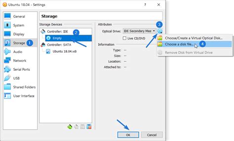 how to install ubuntu on virtualbox virtual machine
