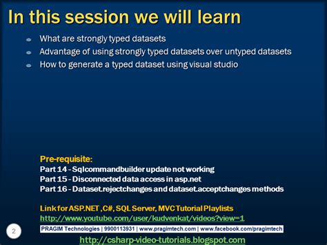 sql server and c video tutorial part 17 strongly