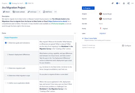 Track Your Jira Migration In Jira Strategy For Jira®