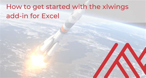 how to get started with the xlwings add in for excel stringfest analytics