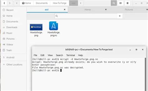 linux basics how to hide lock encrypt and secure your files on linux