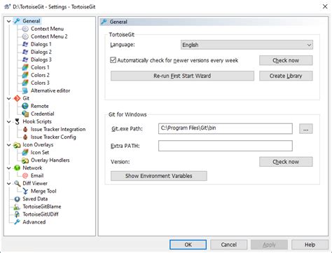 tortoisegit s settings tortoisegit documentation tortoisegit
