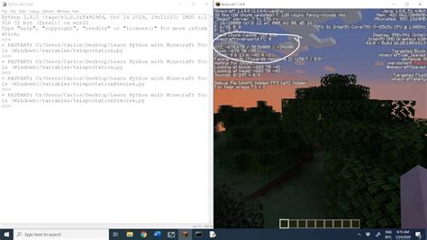 learn python with minecraft part 2 syntax and variables lesson 7