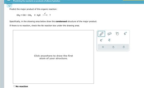[solved] Predicting The Reactants Or Products Of Alkene Hydration