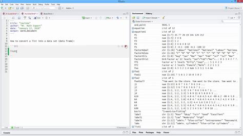 convert a list into a dataframe mobile legends