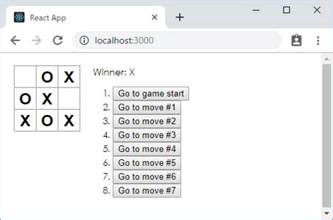 reactのチュートリアルをtypescriptで試してみる files 0