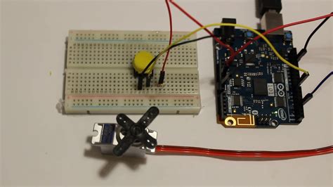 servo motor interfacing with push button and arduino youtube