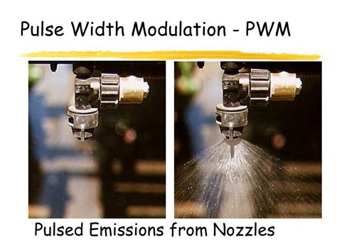 ppt using pulse width modulation to control spray droplet size