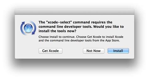 how to install command line tools in mac os x without