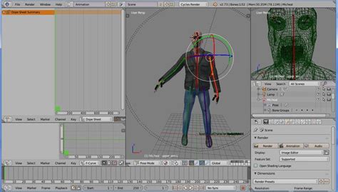 animating a makehuman character in blender part 2 laptrinhx