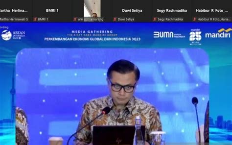 Bank Mandiri Perkirakan Ekonomi Indonesia Tumbuh 5 04 Persen Pada 2023