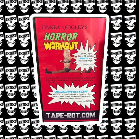 Linnea Quigleys Horror Workout Custom Vhs Horror Etsy