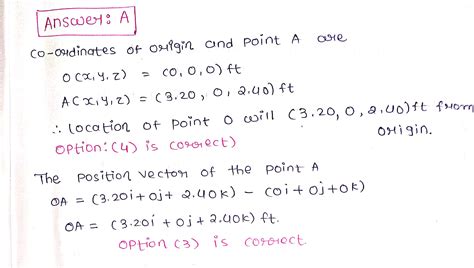 [solved] Part A As Shown On The Coordinate System Points A And B