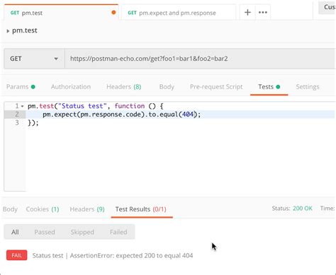 test scripts postman learning center