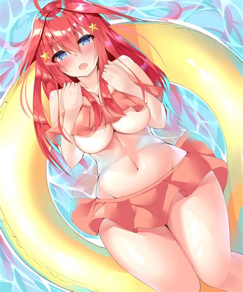Rule 34 O Absurdres Afloat Ahoge Bangs Bare Legs Bikini Blue Eyes