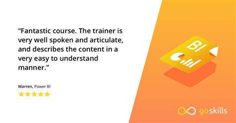 power bi online training course goskills