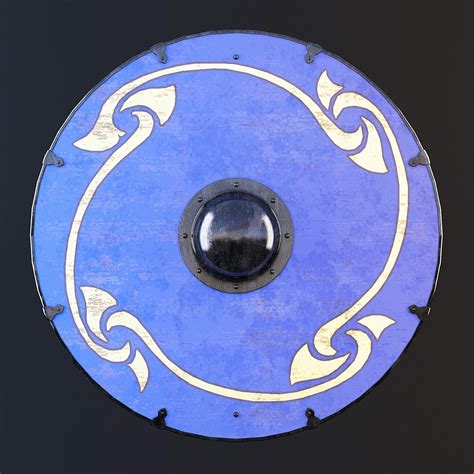 Viking Shield Multi Texture Set 3d Model 10 Max Unknown 3ds