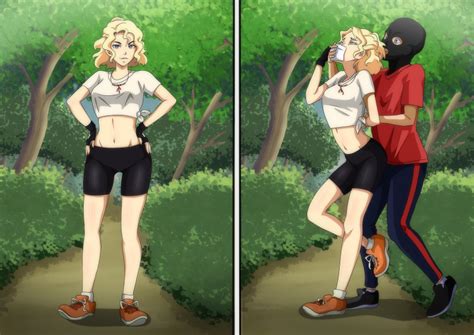Rule 34 Abducted Annabeth Chase Blonde Hair Bondage Chloroform