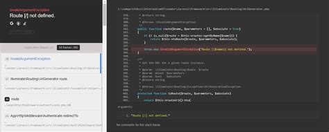 how to fix route is not defined when i register the route slash web php