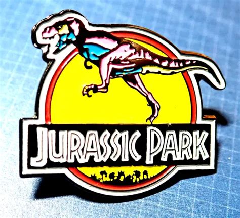 Rare Insigne Pin Allosaurus Vintage Jurassic Park 3d Eur 7 57