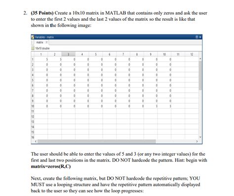 how to create a matrix in matlab with same value