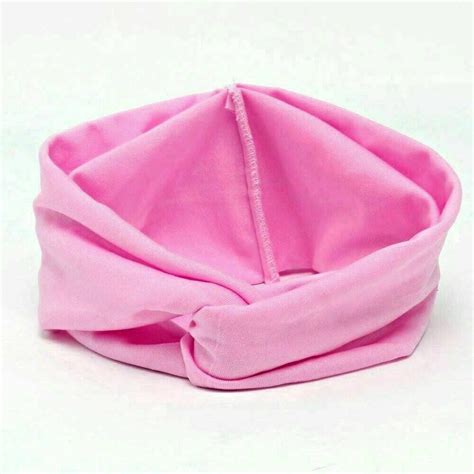Twist Knot Head Wrap Boho Headband Knotted Hairband Ladies Elastic Hair