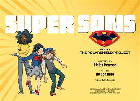Super Sons V2 Tpb The Polarshield Project Part 1 Read Super Sons V2