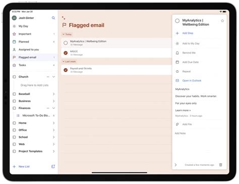 how to use microsoft to do as a cross platform gtd