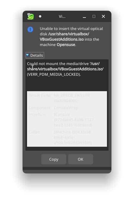 virtualbox cannot get opensuse windows11 to full screen in virtual
