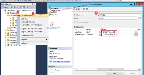 Part 1 Vcenter Sql Database And Odbc Dsn Creation Vgeek Tales