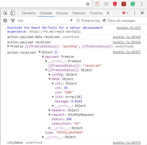 reduce cannot access action payload data from redux promise stack