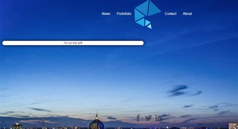 html div region after navbar in a responsive way in