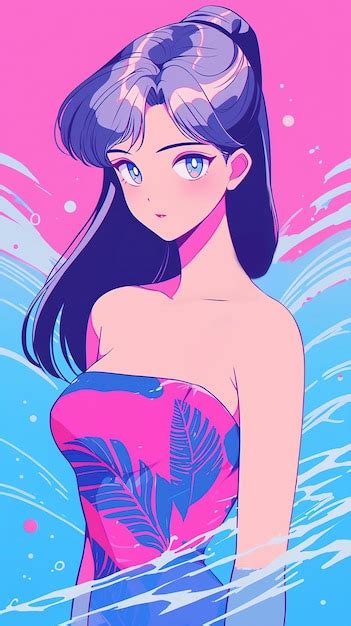 Premium Photo Hand Drawn Illustration Of Beautiful And Cute Cartoon