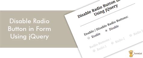 en necesidad de juez botánica enable disable radio button in javascript