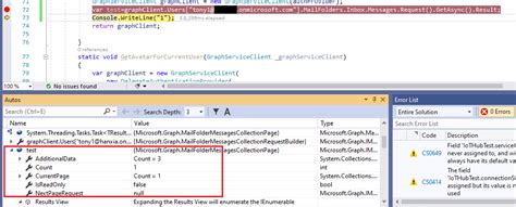c code erroritemnotfound r nmessage the specified object was not