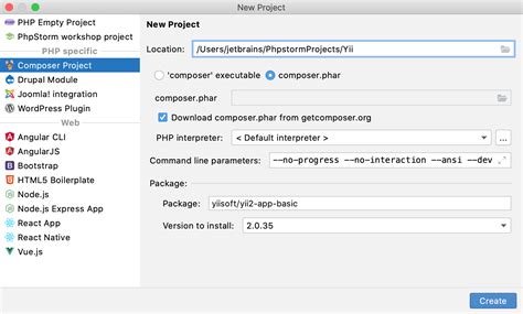 tutorial integrating the yii command line tool with phpstorm