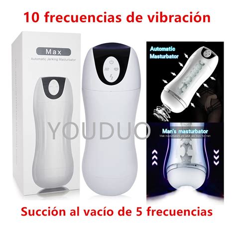Masturbador De Succión Telescópico Automático C Vibración Meses Sin