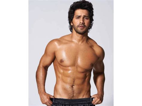 Varun Dhawan Gives A Glimpse Of His Perfectly Toned Abs