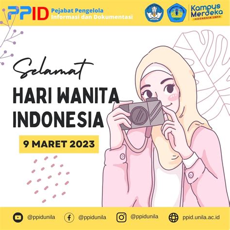 Ppid Universitas Lampung “mengucapkan Selamat Hari Wanita Indonesia