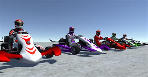 5 low poly karts with player pack 3 3d land unity