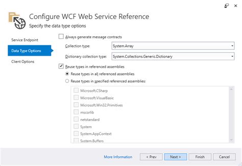 add wcf web service reference microsoft docs