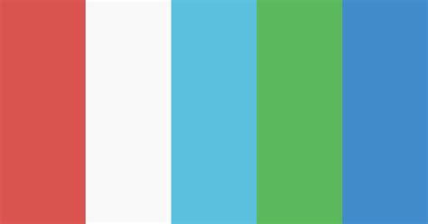 bootstrap color scheme blue