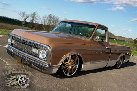Chevrolet C 10 C10 Pickup Air Bagged Resto Mod Show Truck Hot Rod
