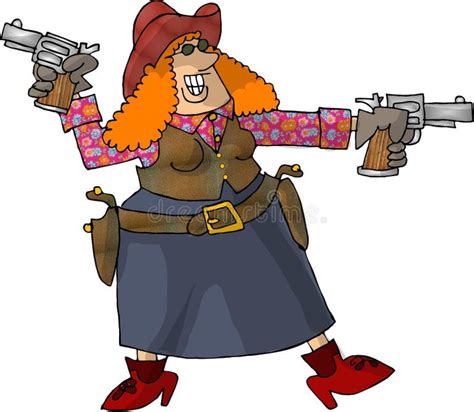 Cowgirl Gun Stock Illustrations 489 Cowgirl Gun Stock Illustrations